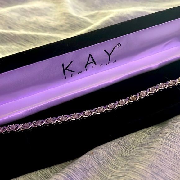 Kay Jewelers | Jewelry | Diamond Tennis Bracelet | Poshmark